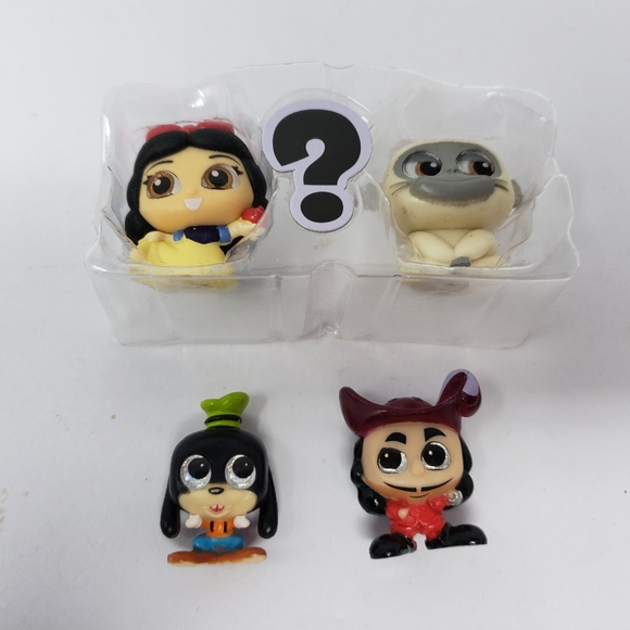 Toys | Disney Snow White Goofy Captain Hook Small Figures | Poshmark